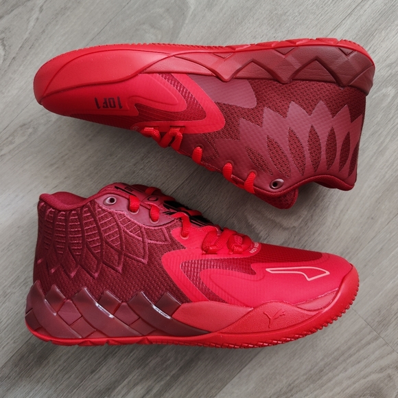 Puma | Shoes | Puma Lamelo Ball Mb2 Intense Red | Poshmark